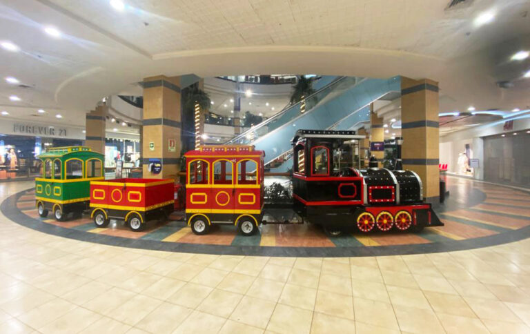 Shopping Mall Train Feedback from Chile - Beston Cases