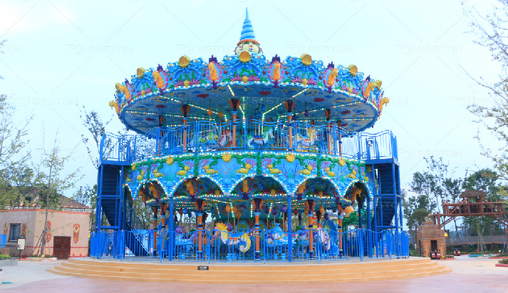 Ocean Carousel for Sale - Beston nativus Carousel Rides