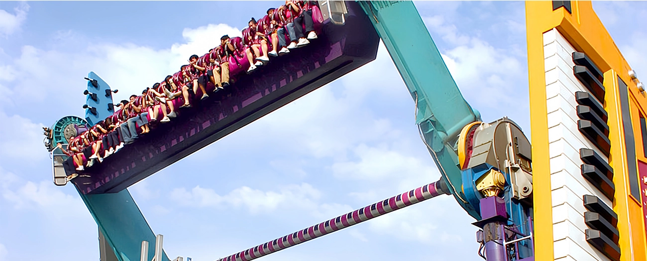 Top Spin Ride - Dual-Arm Stability |360° Spin |Maximum Safety