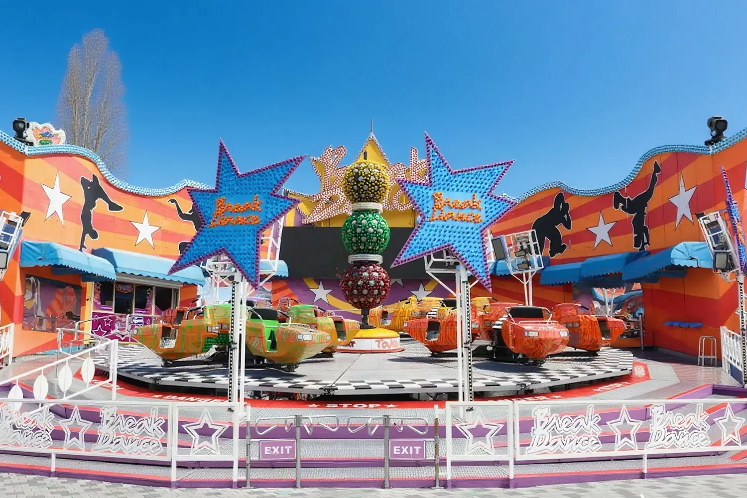 Breakdance Ride-3 Riding Experiences with Endless Fun